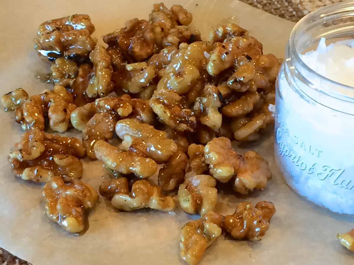 Sweet n' Salty Maple Walnuts - Audrey Dunham