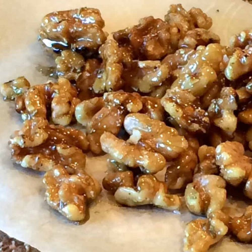 Sweet n' Salty Maple Walnuts - Audrey Dunham