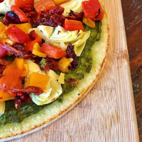 5-Ingredient Roasted Veggie Pizza - Audrey Dunham